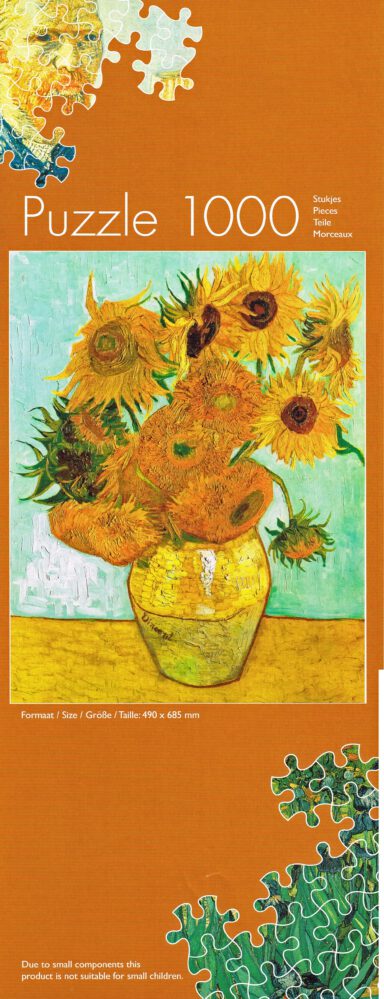 Puzzle van Gogh – sunflower - Thinking of Holland